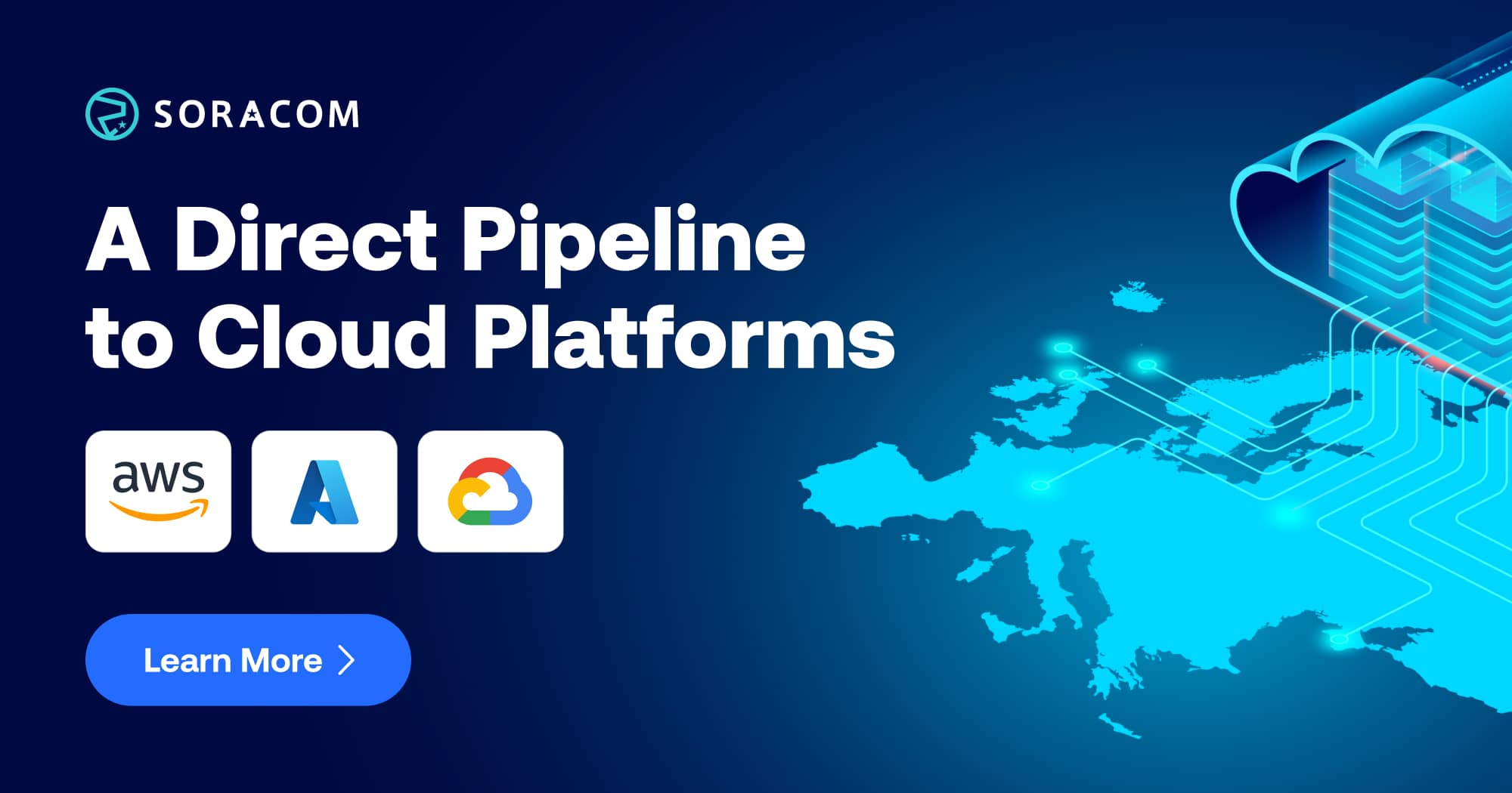 IoT Cloud Connectivity | AWS, Azure, GCP Integrations | Soracom UK