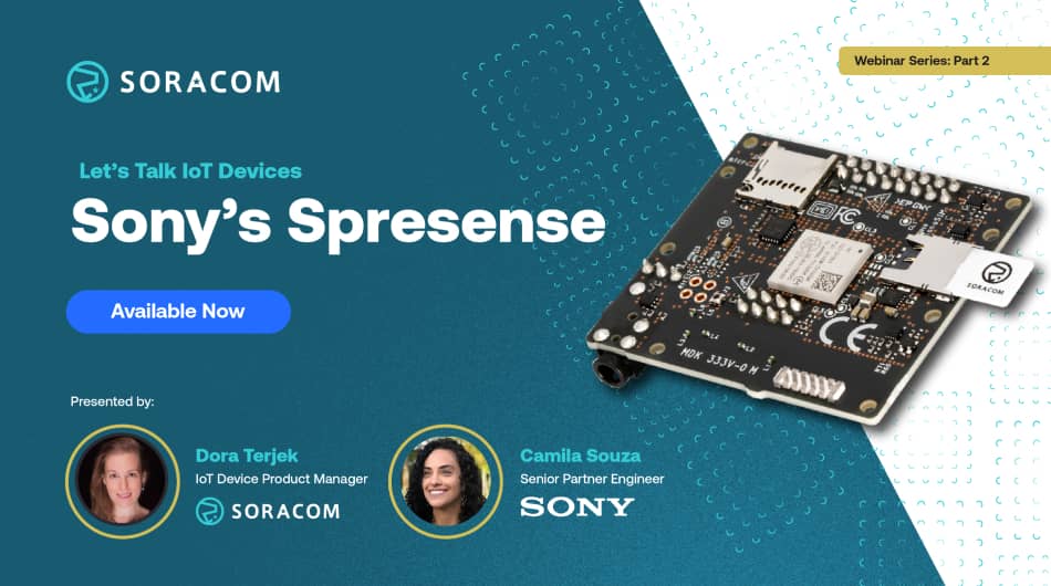 Soracom IoT Webinars | Learn About IoT | Soracom UK